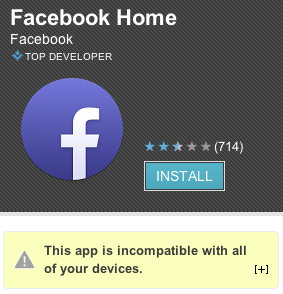 Facebook Home Is Here! If You Have Exactly The Right Smartphone, That Is